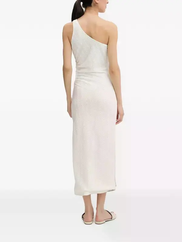 Melissa Odabash Lizzie One-shoulder Maxi Dress - White