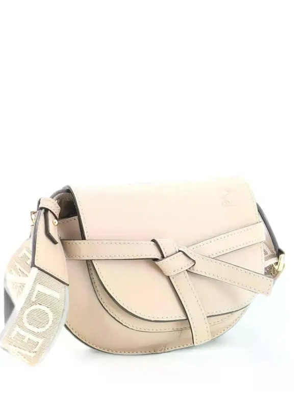 Loewe Gate Dual Shoulder Bag Leather Mini Crossbody Bag