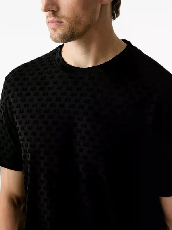 Armani Exchange Logo-patterned T-shirt