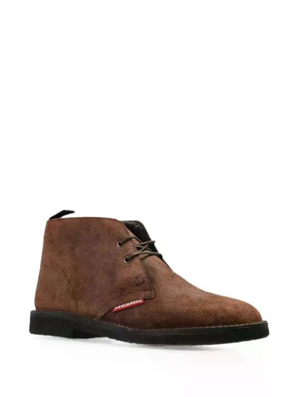 Dsquared2 Suede Ankle Boots