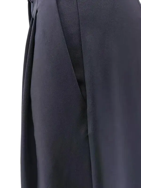 ALYSI Pleated Wide-leg Trousers