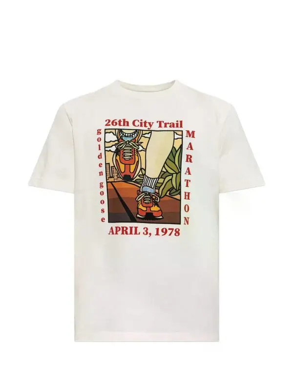 GOLDEN GOOSE Graphic-print T-shirt