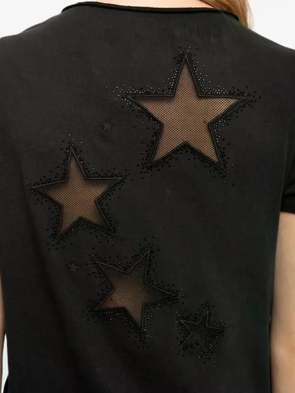 Zadig&Voltaire Fishnet Henley T-shirt