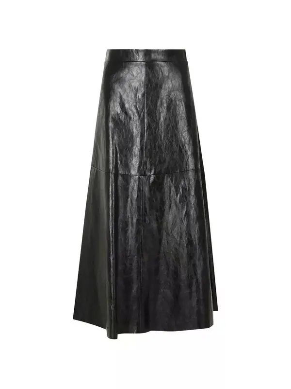 Federica Tosi Crinkled-effect A-line Skirt