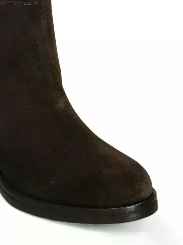 L'ARIANNA Suede Knee-length Boots