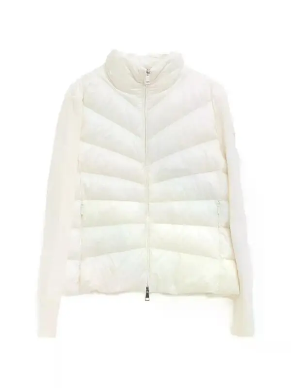 Moncler Padded Wool Zip-up Cardigan