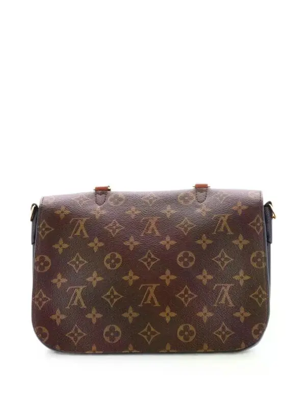 LOUIS VUITTON Vaugirard Handbag Monogram Canvas With Leather Satchel