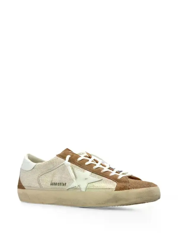 GOLDEN GOOSE Super-star Suede-panel Sneakers