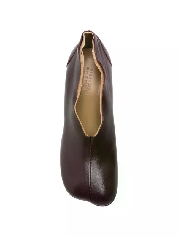 MAISON MARGIELA Block Heel Pumps - Brown