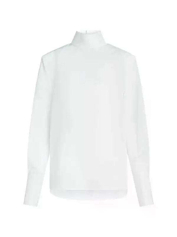 Karl Lagerfeld High-neck Blouse