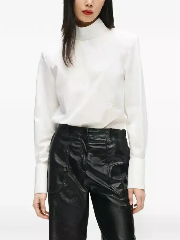 Karl Lagerfeld High-neck Blouse