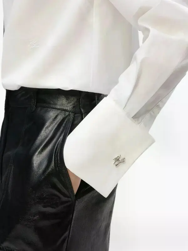 Karl Lagerfeld High-neck Blouse