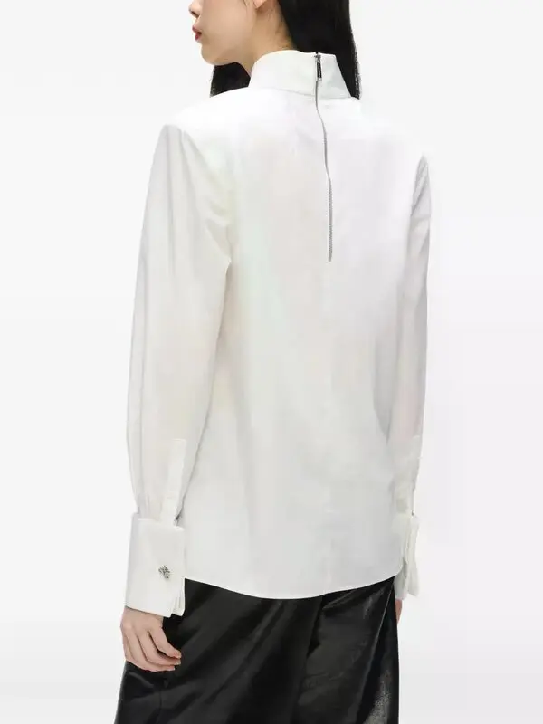 Karl Lagerfeld High-neck Blouse