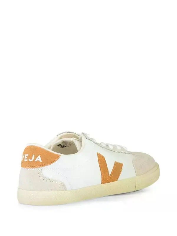 VEJA Volley Canvas Umber Sneakers - White