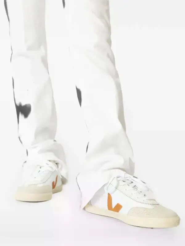 VEJA Volley Canvas Umber Sneakers - White