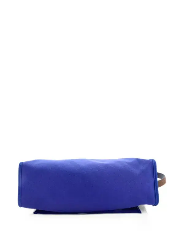Hermès Herbag Zip Leather And Toile 31 Shoulder Bag