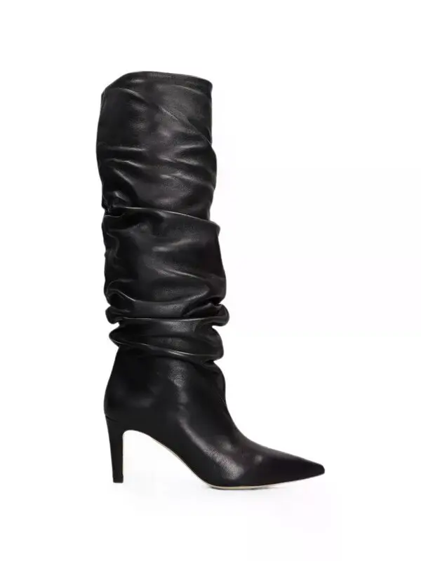 THE SELLER Ruched Pointed-toe Boots