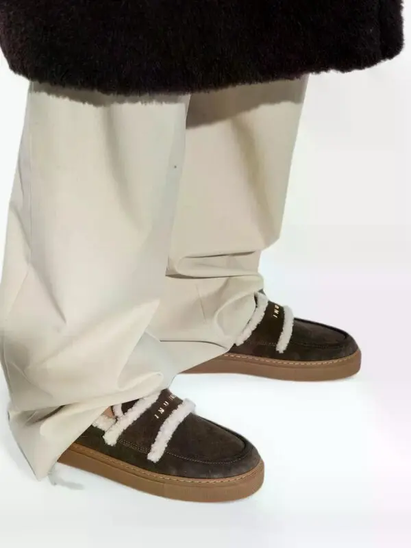 Inuikii Shearling-trim Loafers