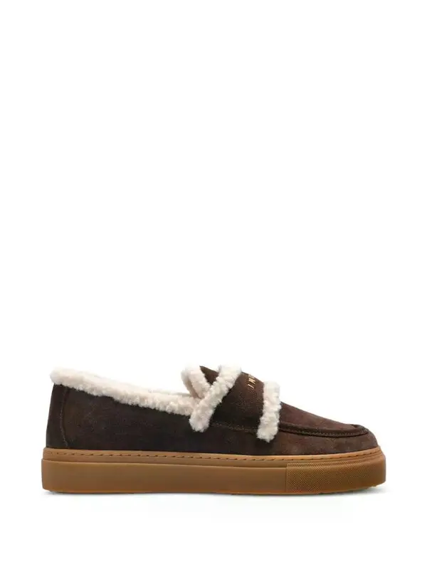 Inuikii Shearling Trim Loafers