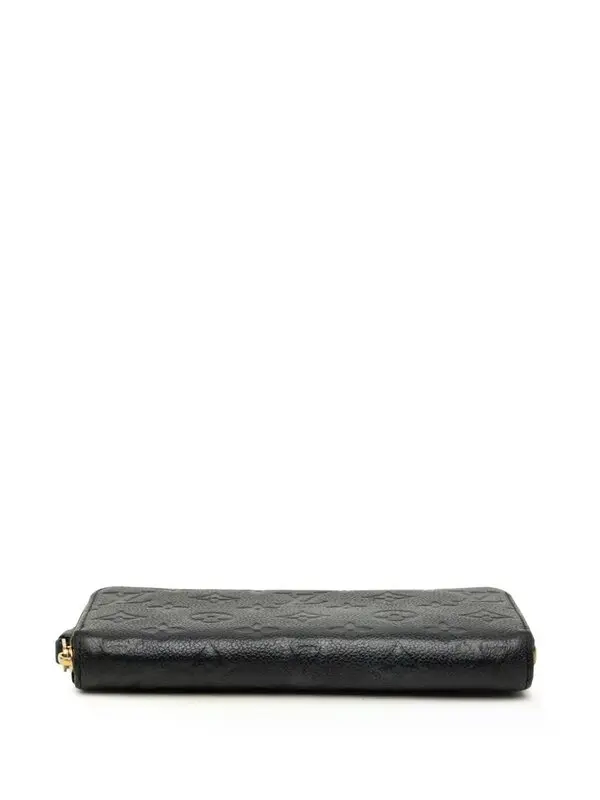 LOUIS VUITTON 2019 Monogram Empreinte Zippy Wallet Long Wallets