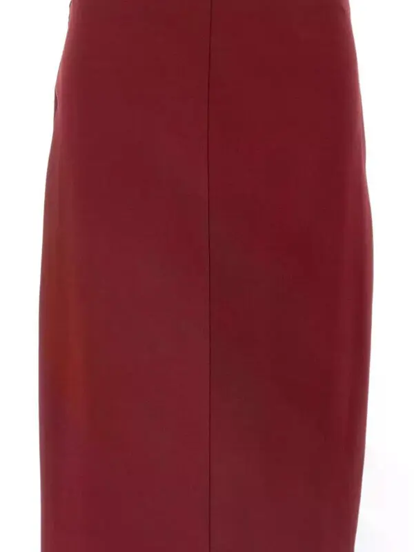ELENA MIRÒ Rear-slit Midi Skirt