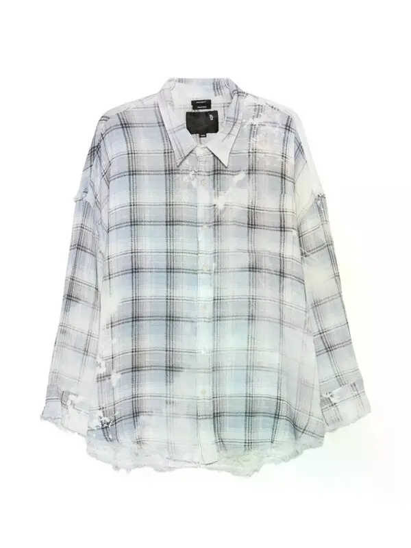 R13 Frayed-hem Shirt