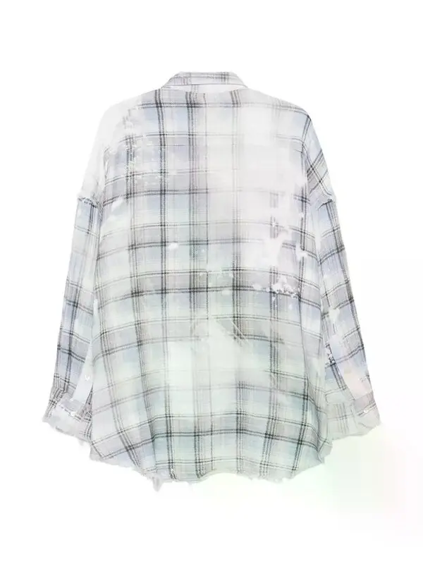 R13 Frayed-hem Shirt