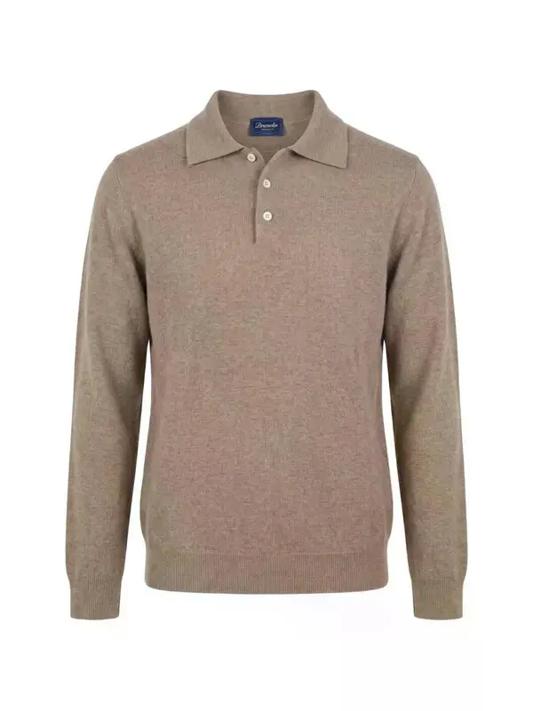 DRUMOHR Long-sleeve Polo Sweater
