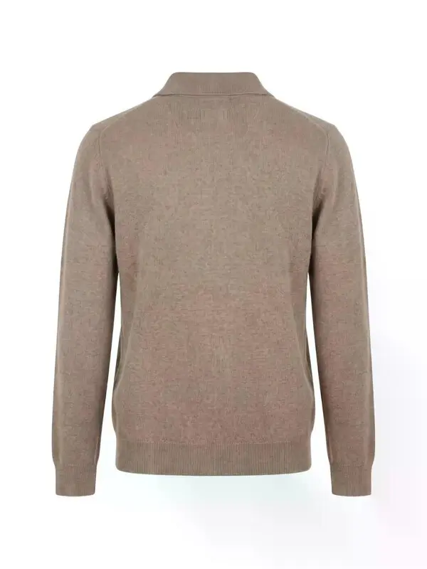 DRUMOHR Long-sleeve Polo Sweater