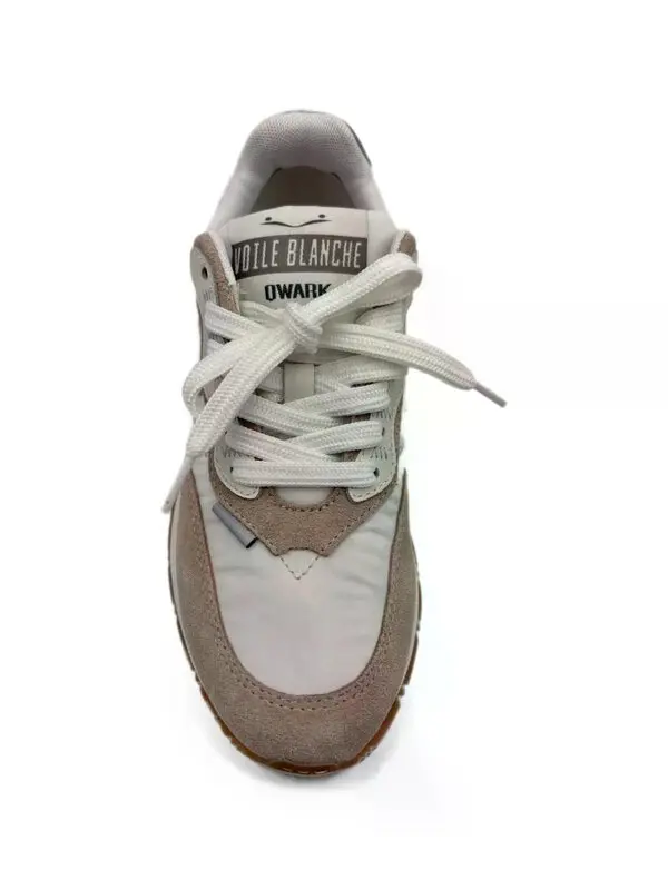 VOILE BLANCHE Qwark Panelled Sneakers - Neutrals