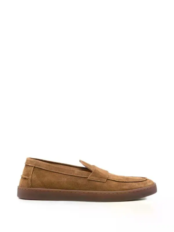 HENDERSON BARACCO Suede Loafers - Brown