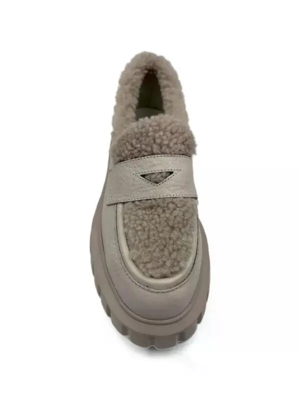 VOILE BLANCHE Grenelle Faux-fur Loafers
