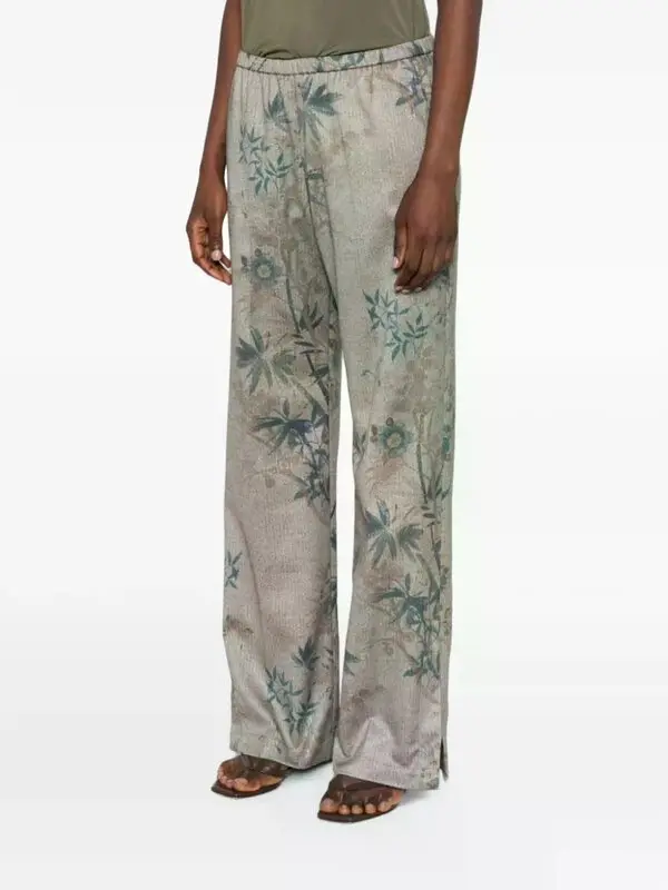 FORTE_FORTE Le Bambou Secret Trousers - Grey