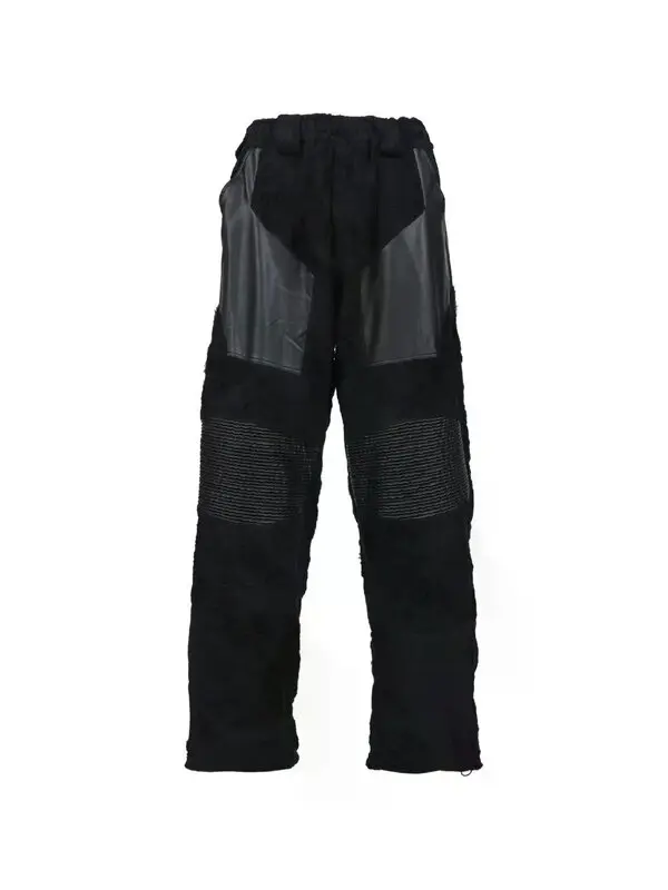 FILTH Distressed Panelled Trousers