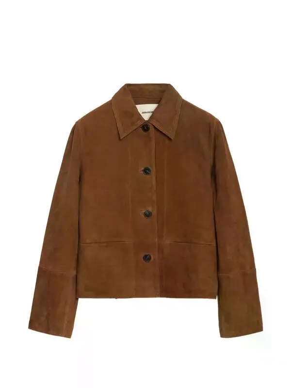 Zadig&Voltaire Lessa Suede Leather Jacket