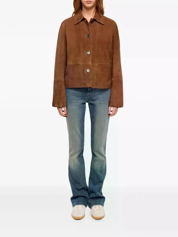 Zadig&Voltaire Lessa Suede Leather Jacket