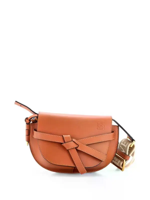Loewe Gate Dual Shoulder Bag Leather Mini Crossbody Bag
