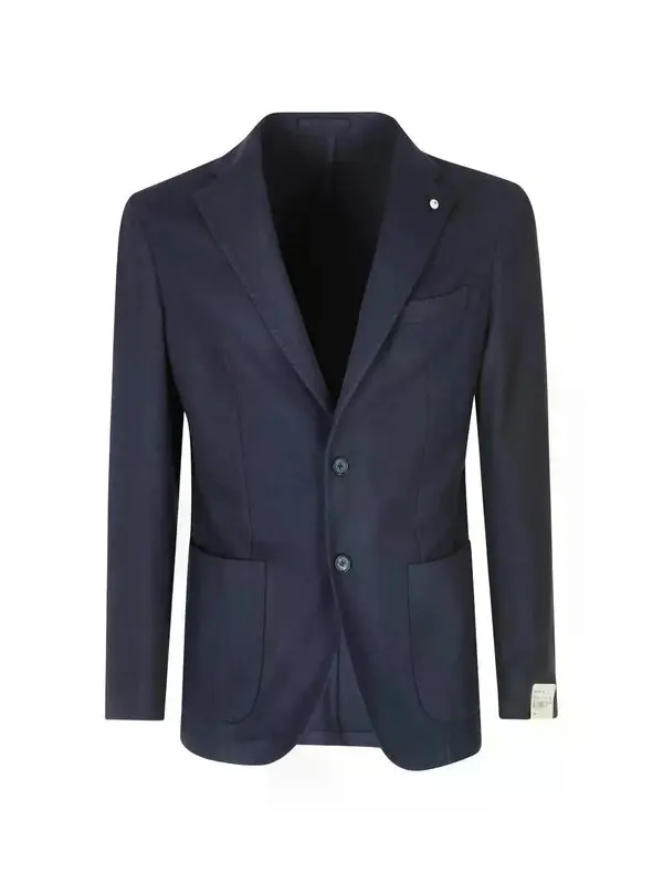 L.B.M. 1911 Single-breasted Cotton Blazer