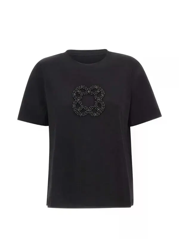 ELENA MIRÒ Bead-embellished T-shirt