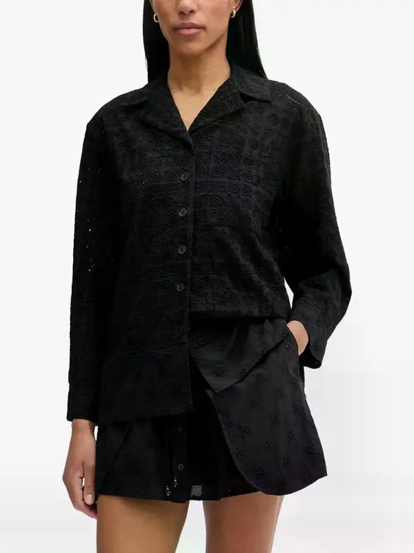 ISABELLE BLANCHE Broderie Anglaise Shirt