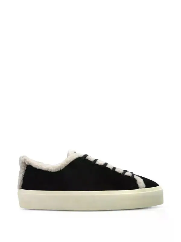 Inuikii Shearling Low Sneakers - Black