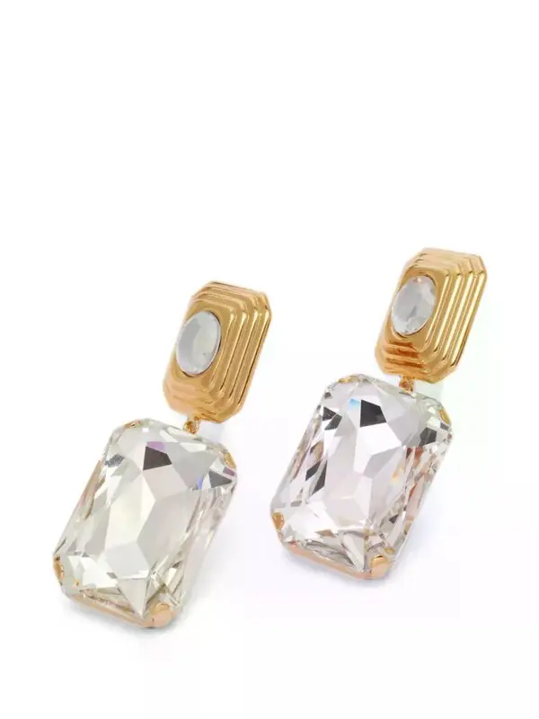 Alessandra Rich Crystal-pendant Earrings
