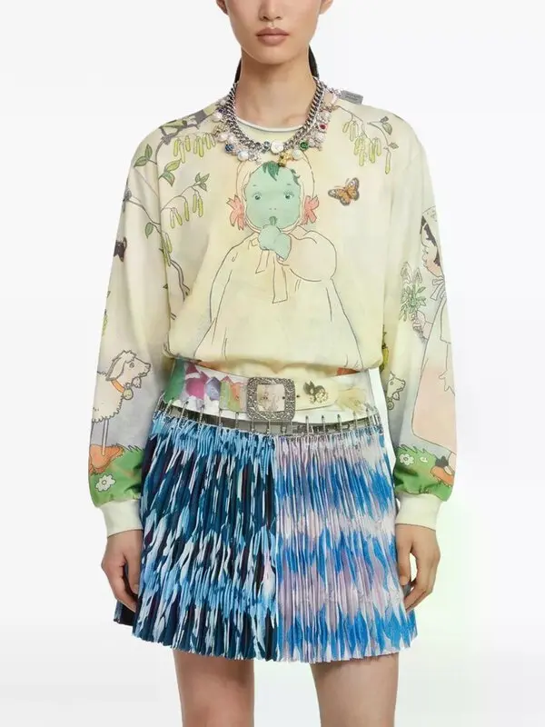 CHOPOVA LOWENA Woodland Baby Oversized Sweater