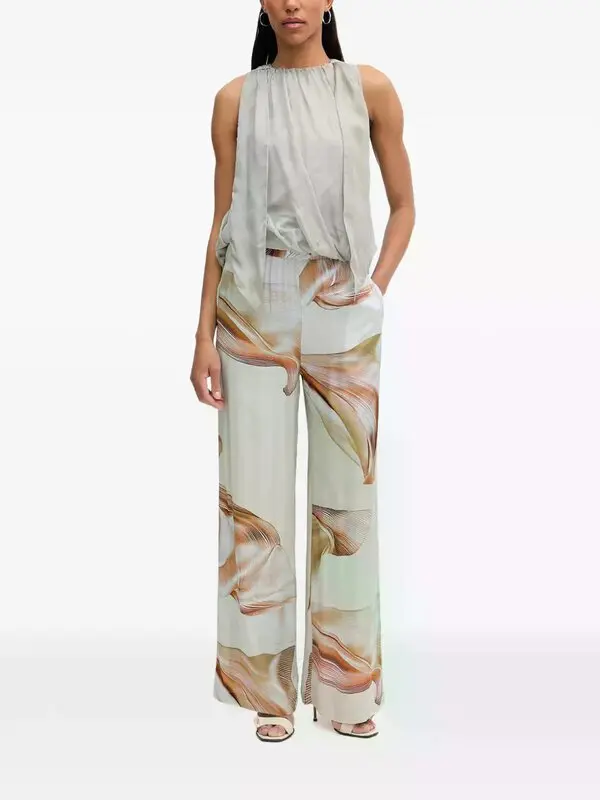 ISABELLE BLANCHE Draped Sleeveless Top