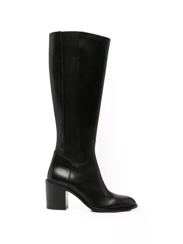 SERGIO MORETTI FIRENZE Side-zip Leather Boots