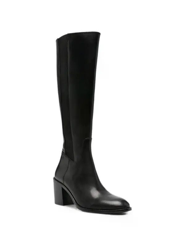 SERGIO MORETTI FIRENZE Side-zip Leather Boots