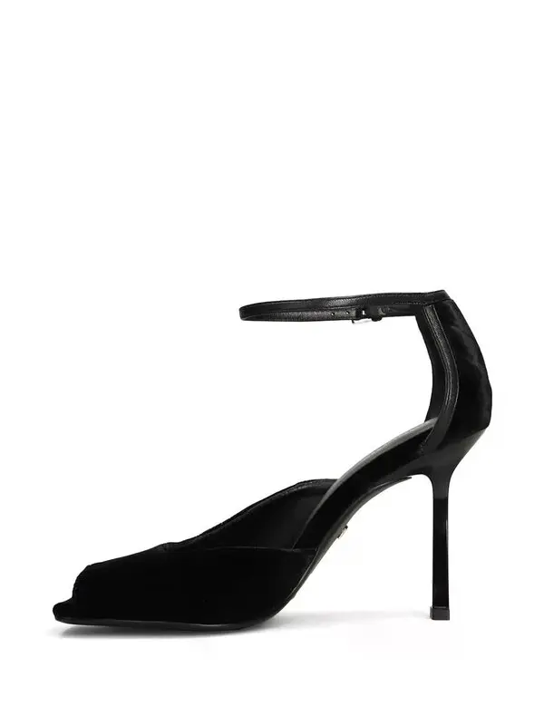 Lola Cruz Qelina 90 Velvet Sandals