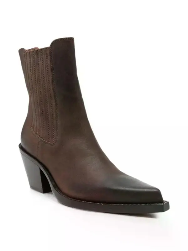 Paris Texas Pointed-toe Ankle Boots