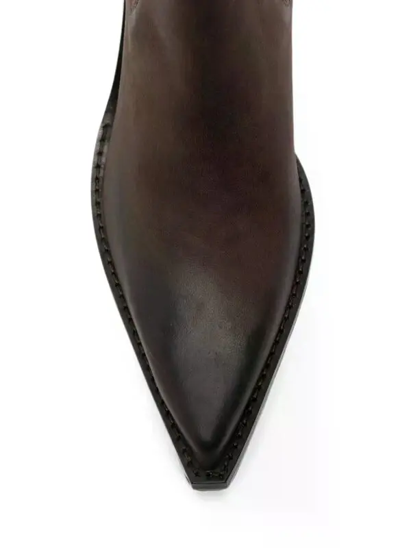 Paris Texas Pointed-toe Ankle Boots