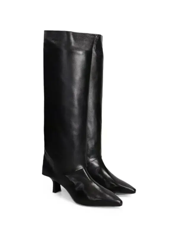 THE SELLER Fold-over Pointed-toe Boots